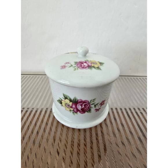 Design | Vintage Porcelain Rose Design Postage Stamp Roll Holder | Poshmark